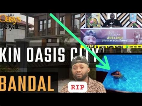 CHOC MAWA NDEKO JOURNALISTE AKUFI NA PISCINE YA OASIS YAM S ABIMISI