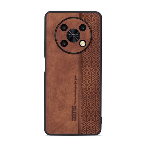 For Huawei Enjoy Pro Nova Y AZNS D Embossed Skin Feel Phone Case Brown Alexnld Com