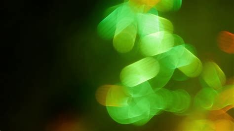 Greenish Bokeh Light Effect Video — Free Stock Footage Archive