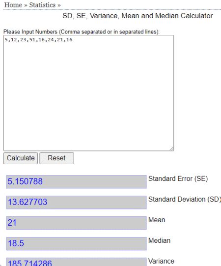 10 Best Free Online Standard Error Calculator Websites