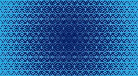 Repeating Texture With Sacred Geometry Flower Of Life And Gradient Vector Blue Seamless