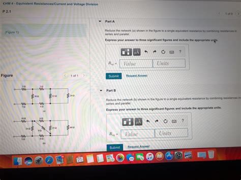 Solved Part A Reduce The Network A Shown In The Figure To