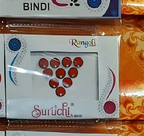 Plain Suruchi Rangoli Stone Bindi Red At Rs 27 Box In Kolkata Id 2852170830348