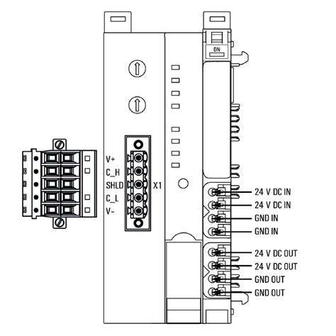 Fieldbus Coupler Io Ur20 Fbc Dn 1334900000