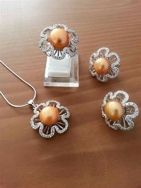 Pin Oleh Karyma Alayon Malave Di Jewerly Cincin Mutiara Mutiara Cincin