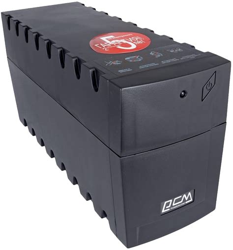 ᐉ Джерело безперебійного живлення Powercom Rpt 1000a Iec 1000va 600w
