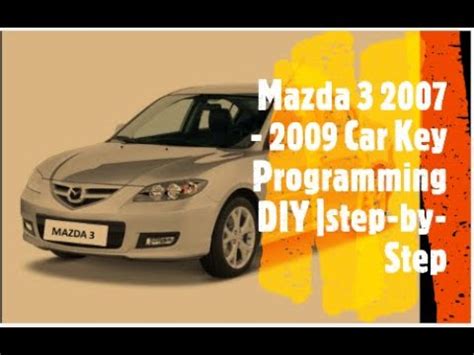 Mazda Car Key Programming DIY Step By Step YouTube