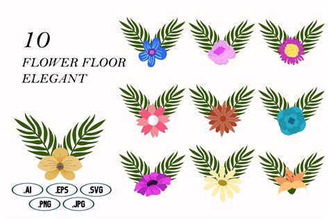 Flower Floor Elegant Graphic By Pintesagraphic · Creative Fabrica