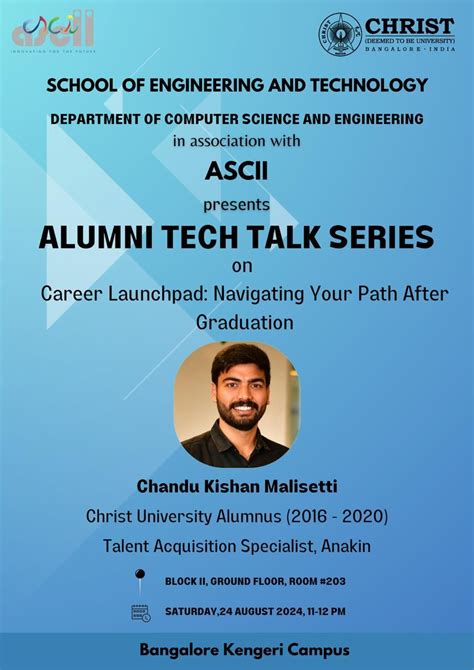 Department Of Cse Christ University On Linkedin Careeradvice Alumni Tech Jobsearch