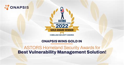 Onapsis Named Gold Winner In ‘astors Homeland Security Awards Onapsis