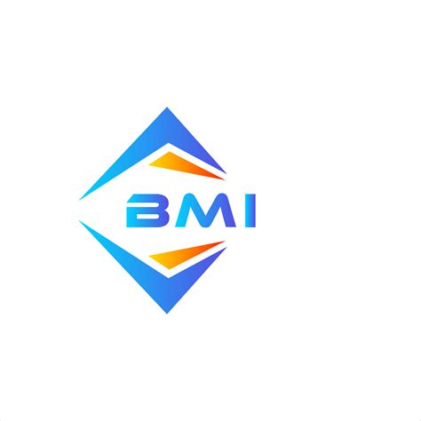 Bmi Abstract Technology Logo Design On White Background Bmi Creative