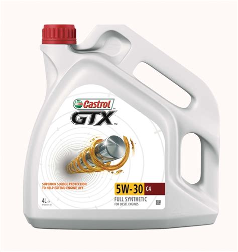 GTX 5W-30 C4 fuldsyntetisk olie - 4L | Castrol | Landberg.dk