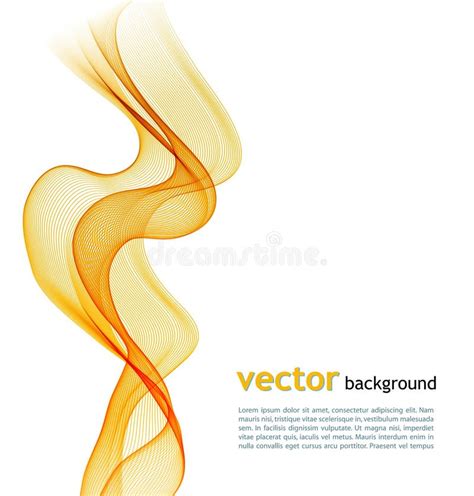 Fondo Anaranjado Amarillo Y Blanco Abstracto Ilustración del Vector Ilustración de decorativo
