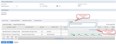New Netsuite Weekly Timesheet Interface And Features