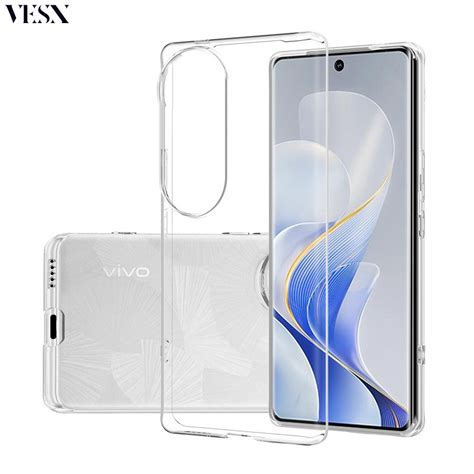 Funda De Silicona TPU Transparente Para VIVO V50 V40 Lite V30 V30E V29