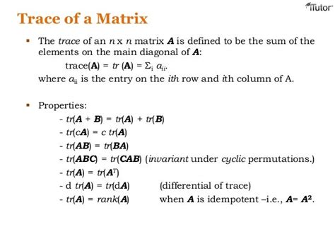 Inverse Matrix And Determinants