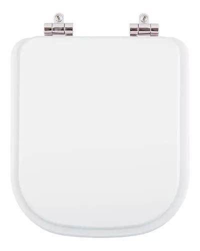 Asiento de inodoro Icasa Soft Close Mist de poliéster blanco MercadoLibre