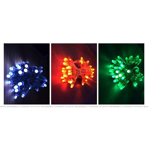 Dây Đèn Led Trang Trí Ngoài Trời Led Đúc Led Ruồi v Chống Nước Quấn Cây F Dài m Đế