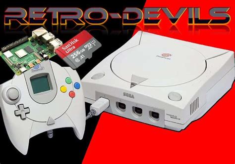 256gb Raspberry Pi 4 Sega Dreamcast Loaded Build From The Retro Devils