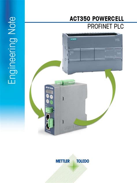 Act350 Powercell Profinet Plc Engineeringnote En 202004 Pdf Parameter Computer