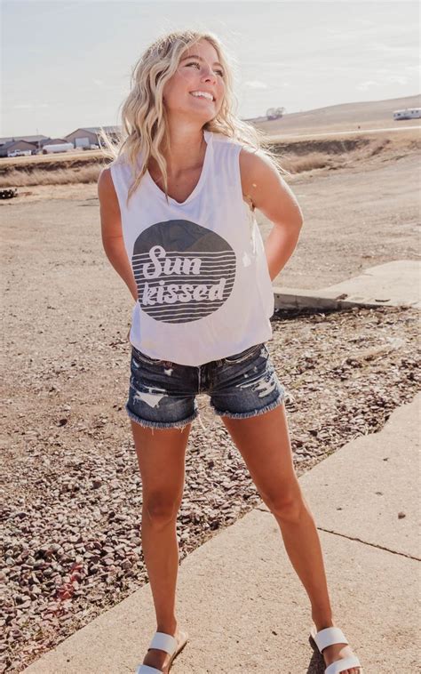 Sunkissed Muscle Tank Top Tank Top Fashion Tank Tops Muscle Tank Tops