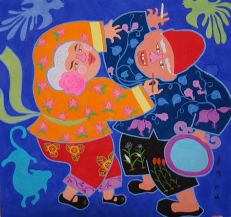 和谐为主题绘画作品 以和谐为主题的画图片大全 随意云