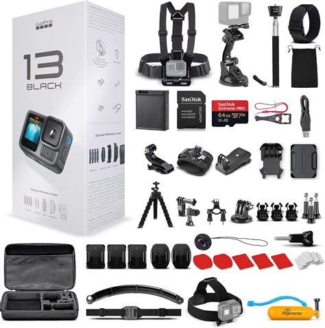 Gopro Hero13 Black Accessory Bundle Includes The Handler