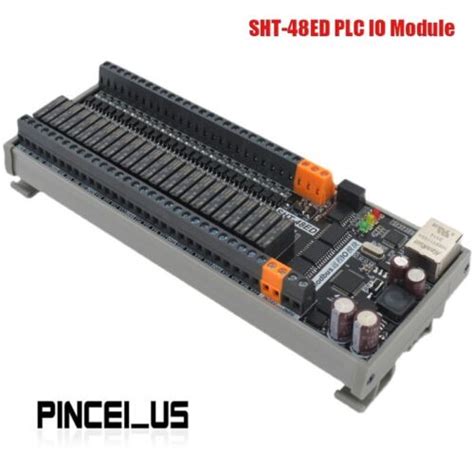 sht 48ed plc io module for modbus rs485 rtu tcp 48 way relay lifespan