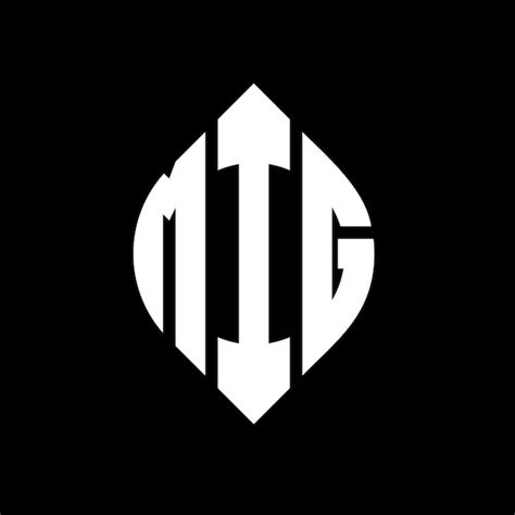 O Logotipo Da Mig é Composto Por Letras Elípticas Em Forma De Círculo E