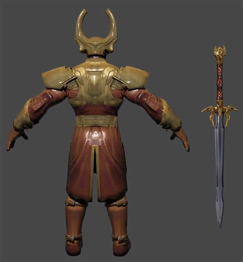 Heimdall Low Poly 3d Model By 3dservices