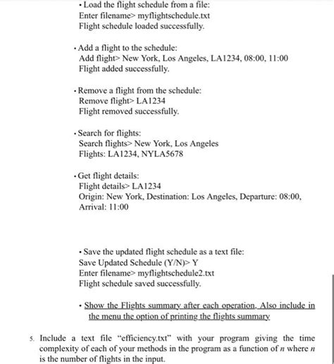Solved Lab Project Design And Implement A Flight Scheduling Chegg