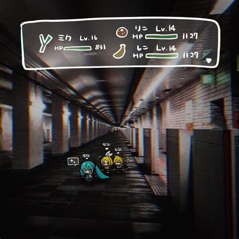 Hatsune Miku Kagamine Rin And Kagamine Len Vocaloid Drawn By Kyomu