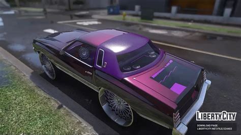 1977 Chevy Monte Carlo On Artis Forged For Gta 5