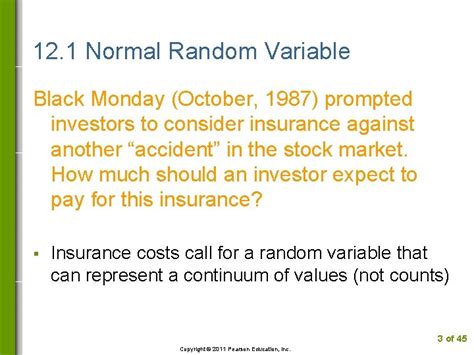 Chapter 12 The Normal Probability Model Copyright 2011