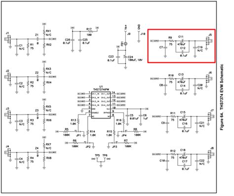 THS7374 AC Coupling Capacitor Polarity Amplifiers Forum Amplifiers