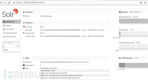 Apache Solr Velocity 注入远程命令执行漏洞 Cve 2019 17558 Freebuf网络安全行业门户