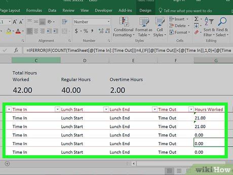 How To Calculate Time On Excel Spreadsheet With Pictures