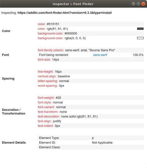 Font Finder Extension Para Chrome Y Firefox