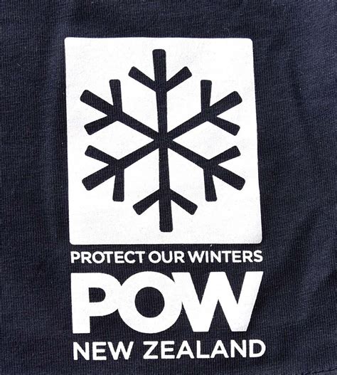 Pow Logo Unisex T Shirt Protect Our Winters Nz