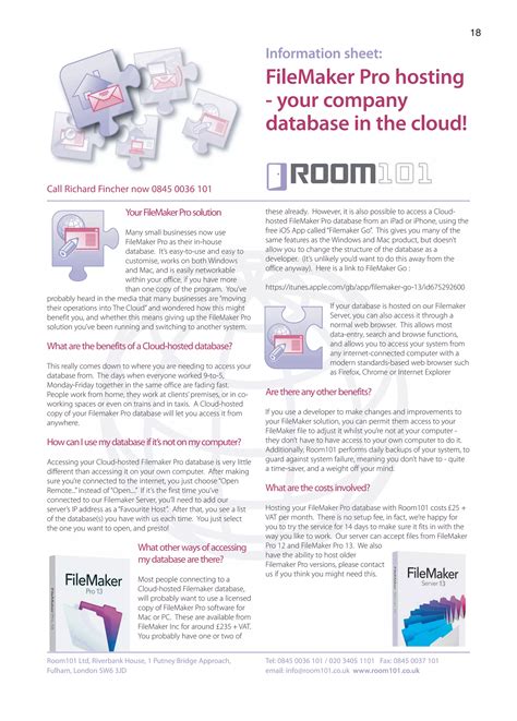 Filemaker Pro Hosting Pdf