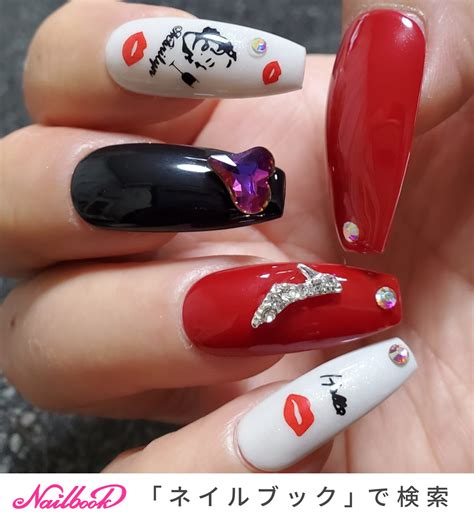 冬オールシーズンバレンタインハンドビジュー はらのネイルデザイン No7114237 ｜ネイルブック