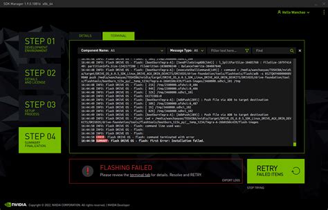 fail to upgrade to drive os 6 0 5 drive agx orin general nvidia