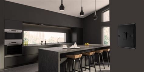 Bg Intermediate Switch 16ax 2 Way 20a Matt Black Status Home Care