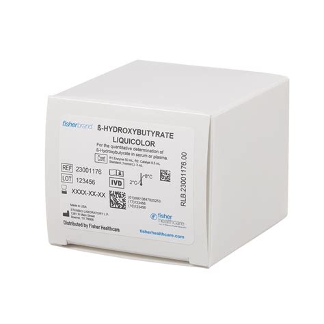 Fisherbrand Beta Hydroxybutyrate Bhb Liquicolor Reagent Kit Bhb