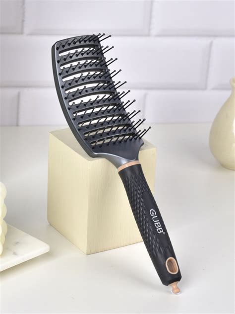 Buy Gubb Unisex Black Elite Range Vent Hair Brush With Pin Hair Brush