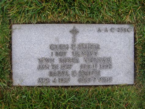 Beryl E Smith 1927 2016 Find A Grave Memorial