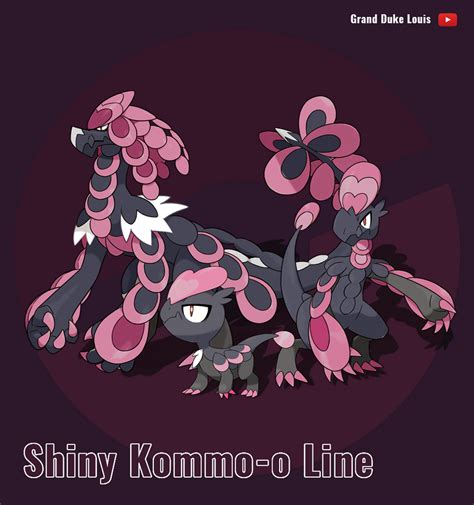 Shiny Kommo O Line [alternative] By Granddukelouis On Deviantart
