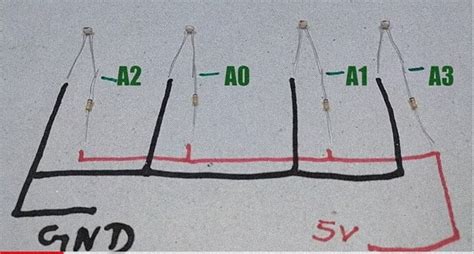 How Do I Connect One Servo Four Ldr And One Motor Driver That Have