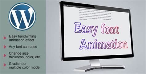 Responsive Svg Handwritting Text Animation Wordpress Plugin Easy