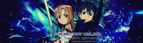 Sword Art Online Happy Birthday Aki By Yuukiakatuyethy On Deviantart